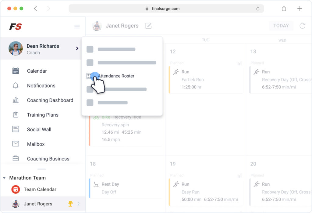 Introducing the Attendance Roster Feature in Final Surge