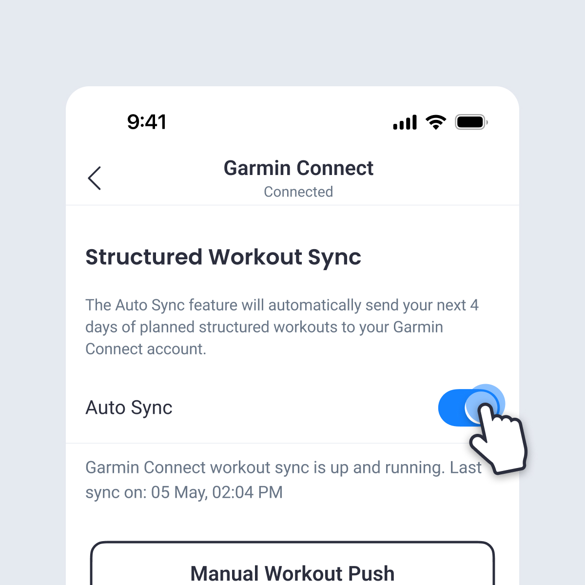 Now Sync Planned Structured Workouts to Garmin Connect
